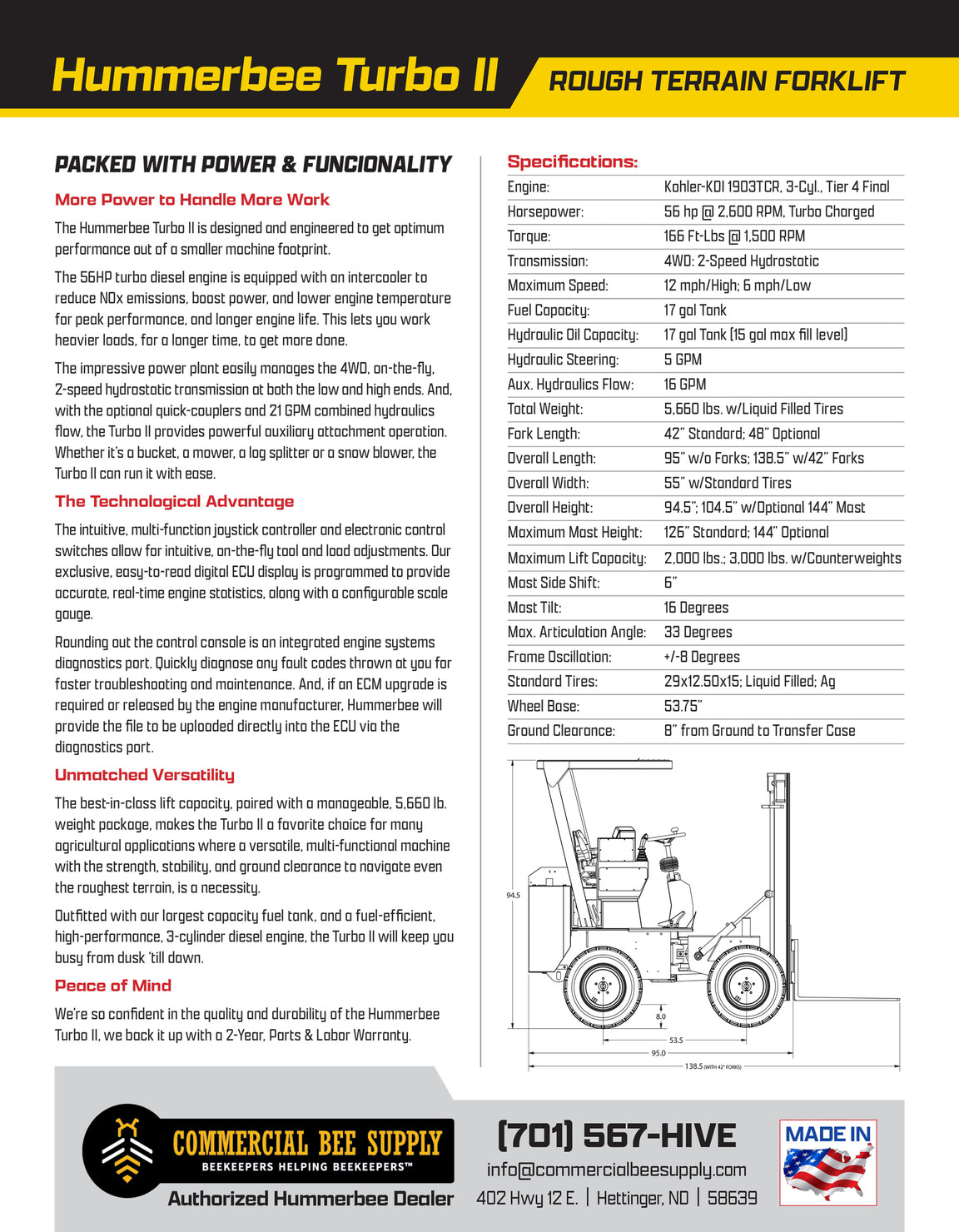 Hummerbee — Commercial Bee Supply